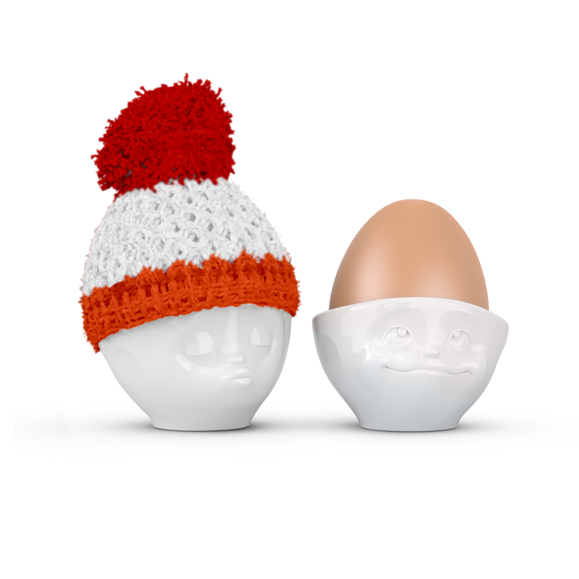 Egg cup hat red/coral - 58Products