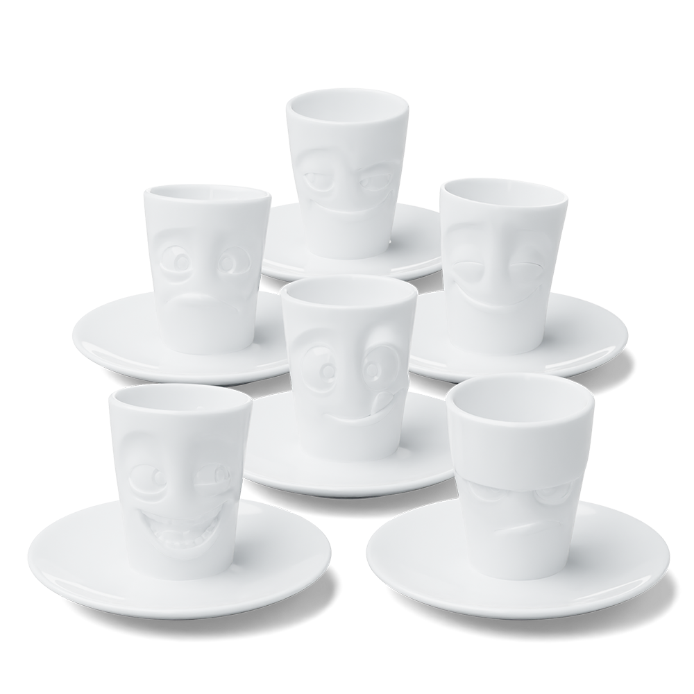 Espresso round: all 6 espresso-mugs - 58Products